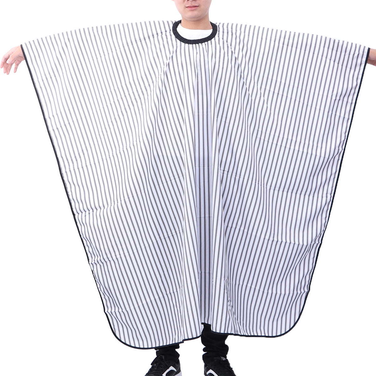 Stripe Design Apron Barber Vintage Haircut Cape Hair Stylist Apron for ...