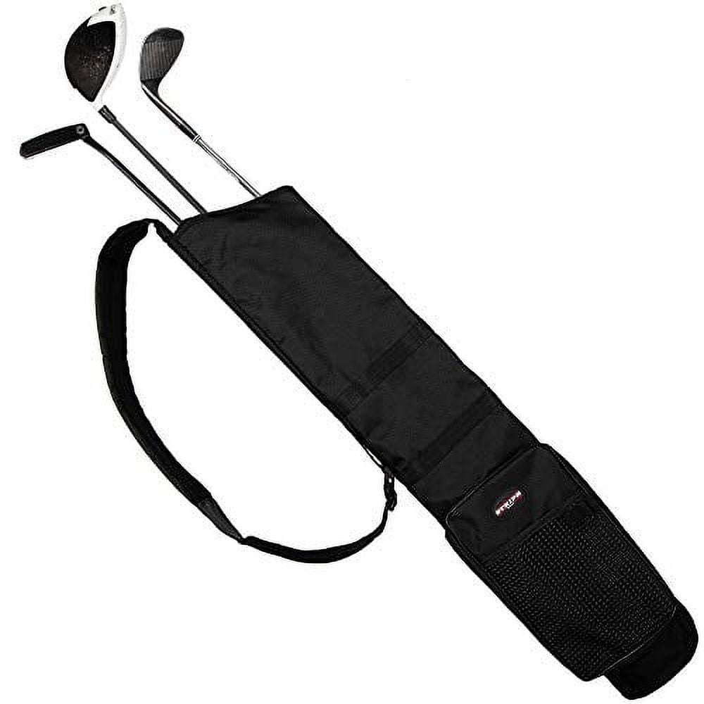 Stripe Golf Sunday Lightweight Carry Bag | Black Small Travel Golf Bag ...