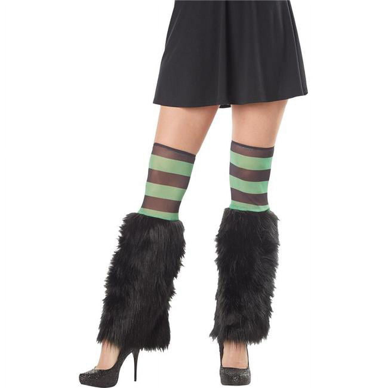 Stripe Green Black Leg Furries Kit Adult Halloween Accessory - Walmart.com