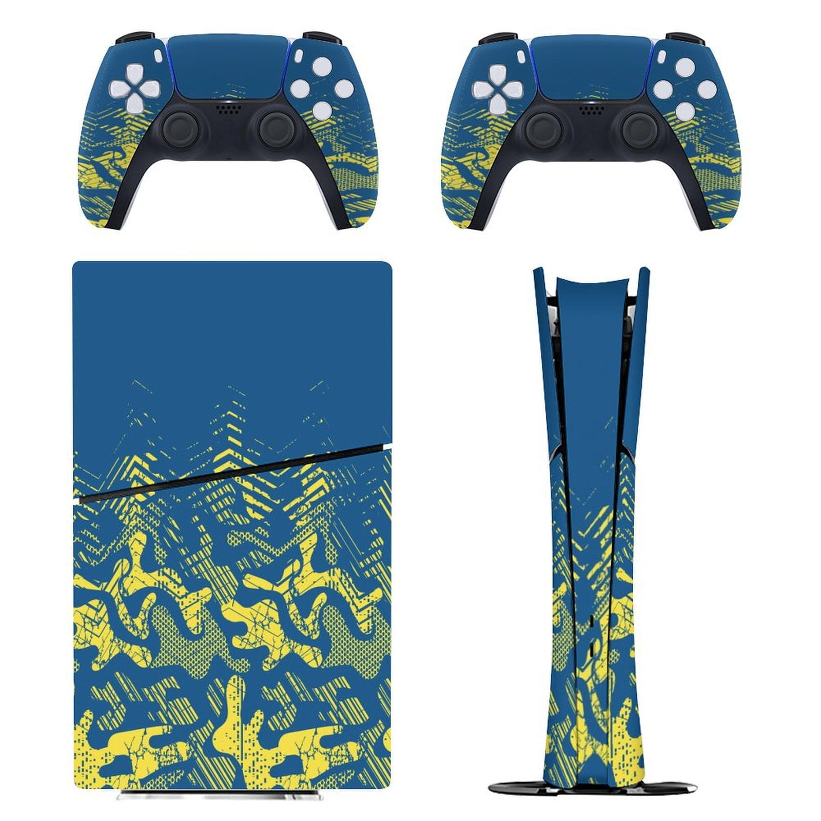 Stripe Line Pattern PS5/PS5 Slim Digital Disc Skin Sticker For Console ...