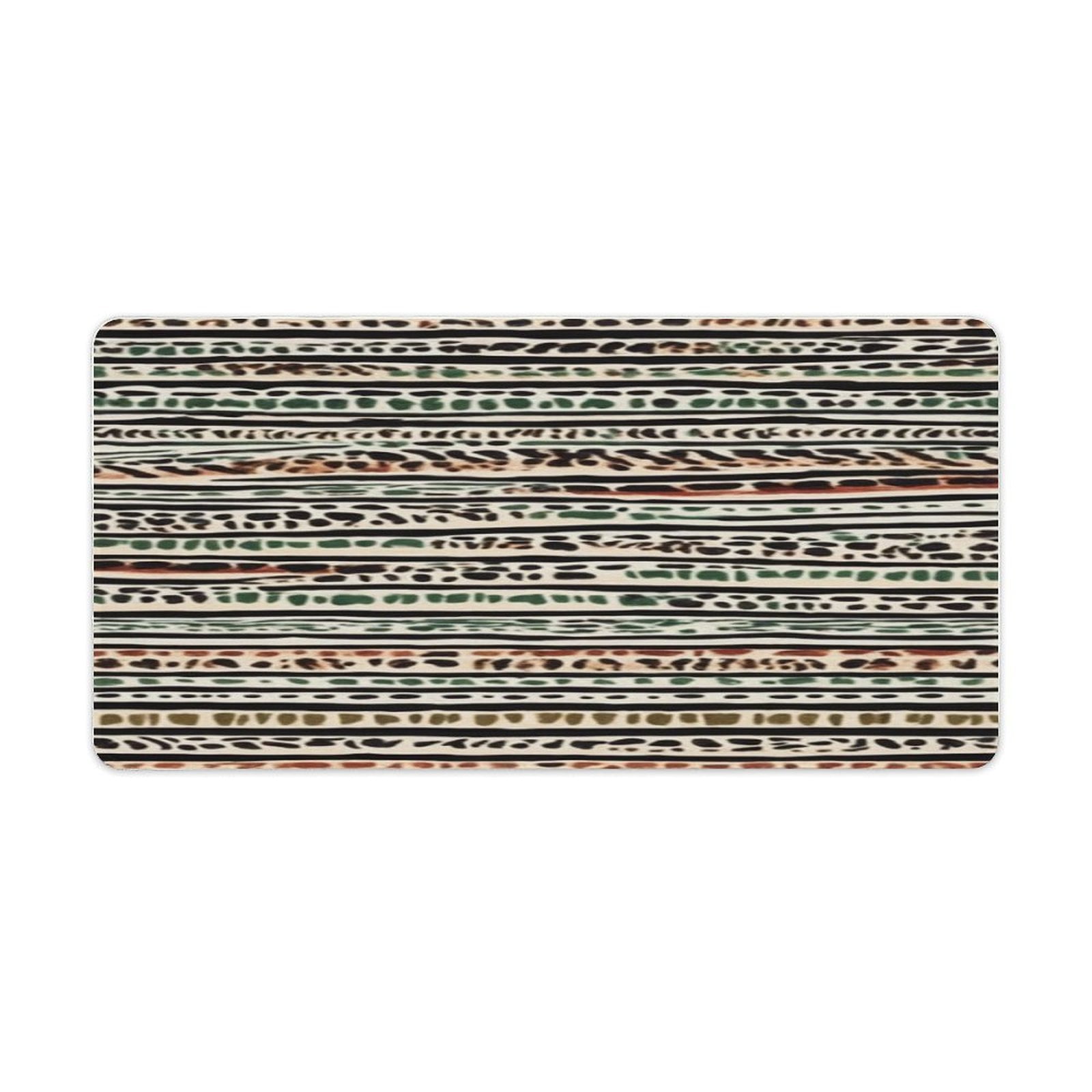 Stripe Mouse Pads For Desk, Gaming Mouse Pad, Mouse Pad with Stitched ...