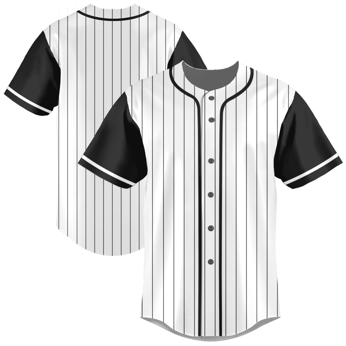 Striped Baseball Jersey Shirt for Men Stripes Baseball Shirts Sports ...