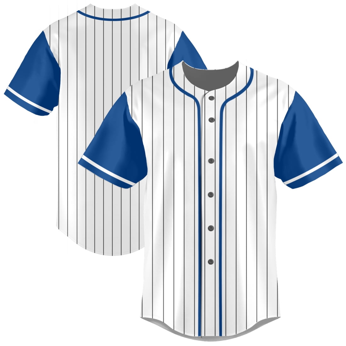 Striped Baseball Jersey Shirt for Men Stripes Baseball Shirts Sports ...