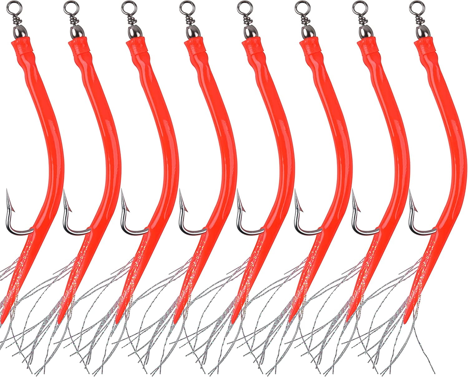 Striped Bass Trolling Tube Fishing Lures Saltwater Classic Fish Teaser ...