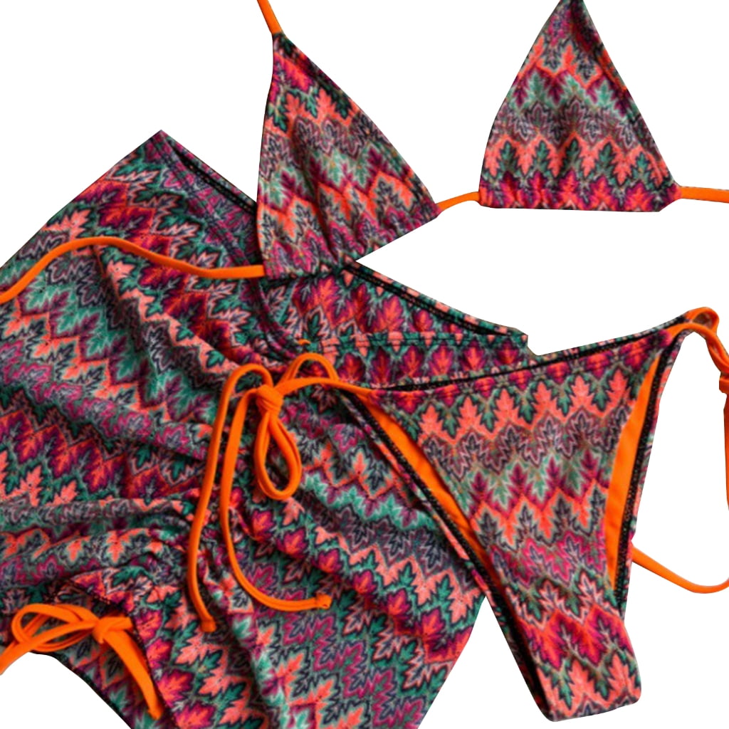 Striped Bathing Suit for Women Backless Swimwear Trend Swimming Costume ...