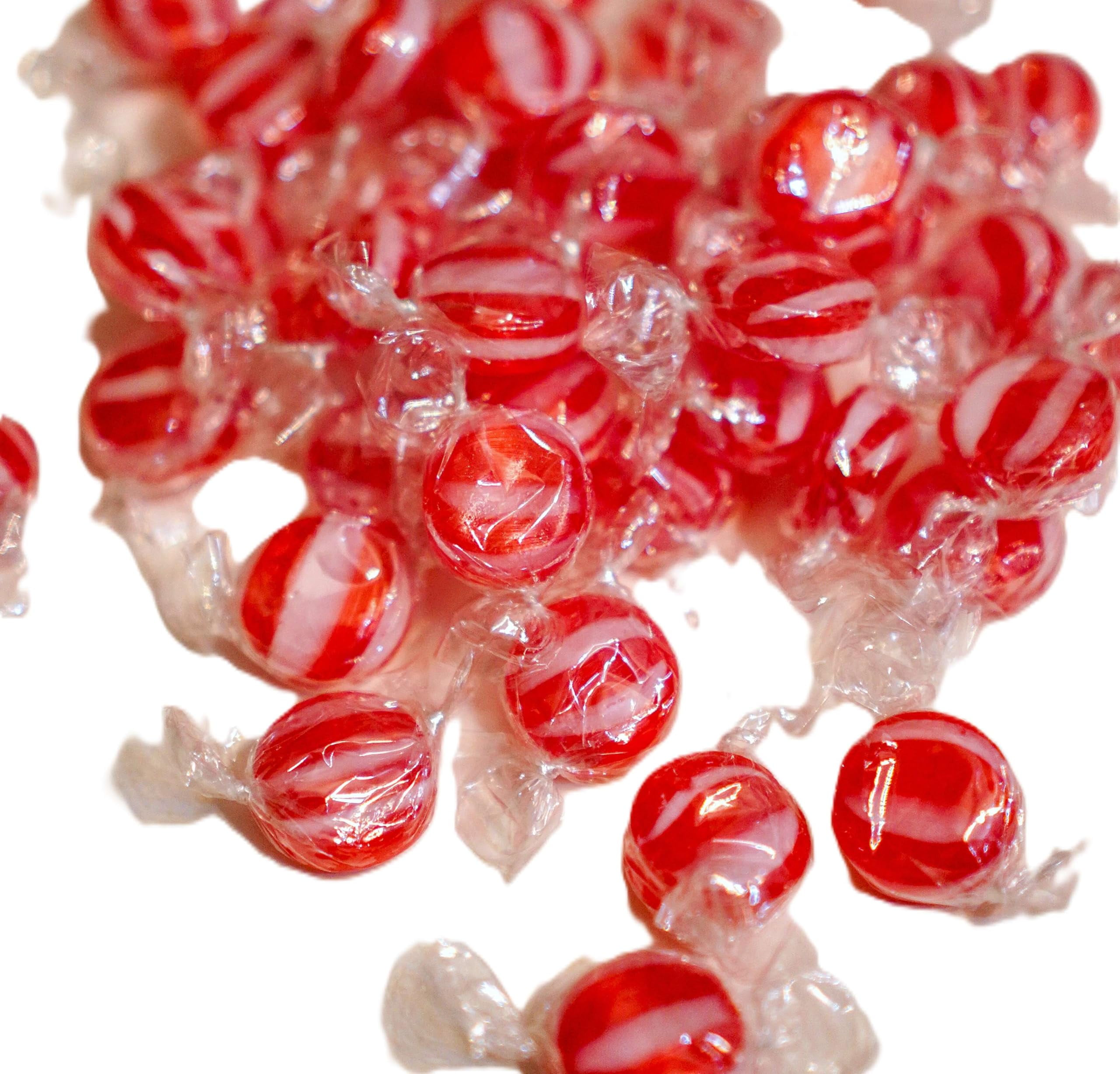 Striped Cinnamon Candy - AKF18 2 lbs of Individually Wrapped Sweet Spicy Fresh Red White Hard ...