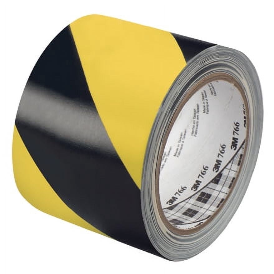 Striped Combo: 3" x 36 yds. 3M 766 Vinyl Tape, 5 Mil - 2 PACK - Walmart.com