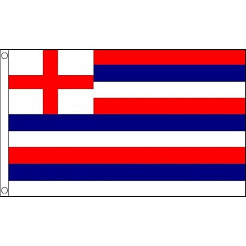 Striped Ensign Red/Blue/White Flag 3' x 5' grommets - Walmart.com