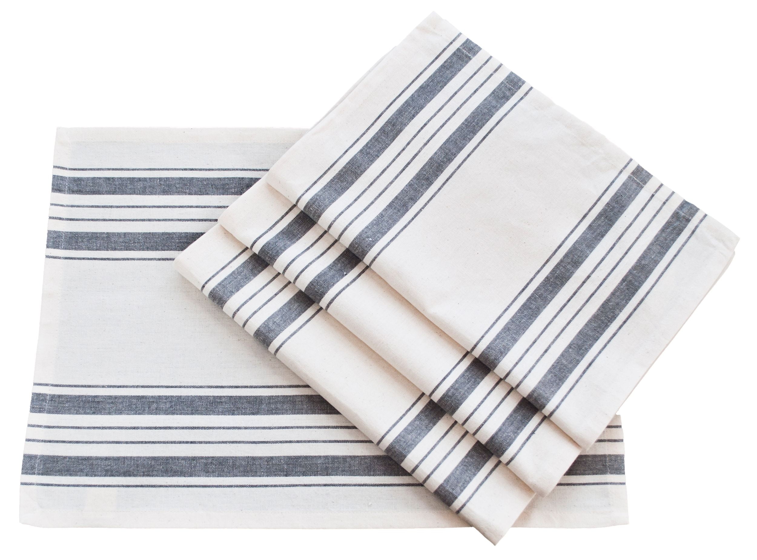 Striped Farmhouse Cotton Table Linen Collection - Walmart.com