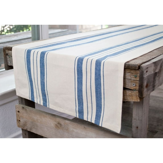 Striped Farmhouse Cotton Table Linen Collection - Walmart.com