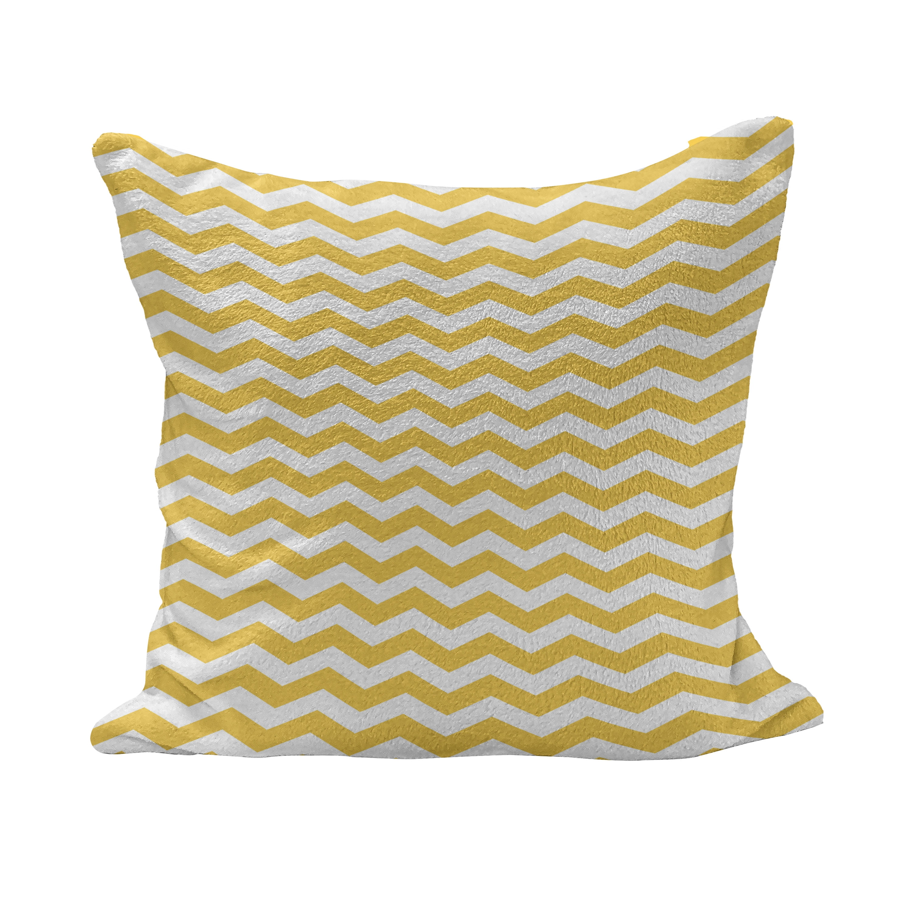 Striped Fluffy Throw Pillow Cushion Cover, Modern Summer Season Pattern ...