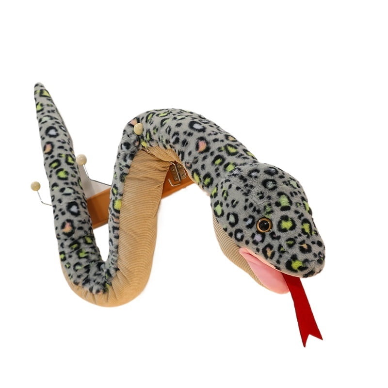 Striped Hand Puppet Snake Simulation Plush Toy - Walmart.com