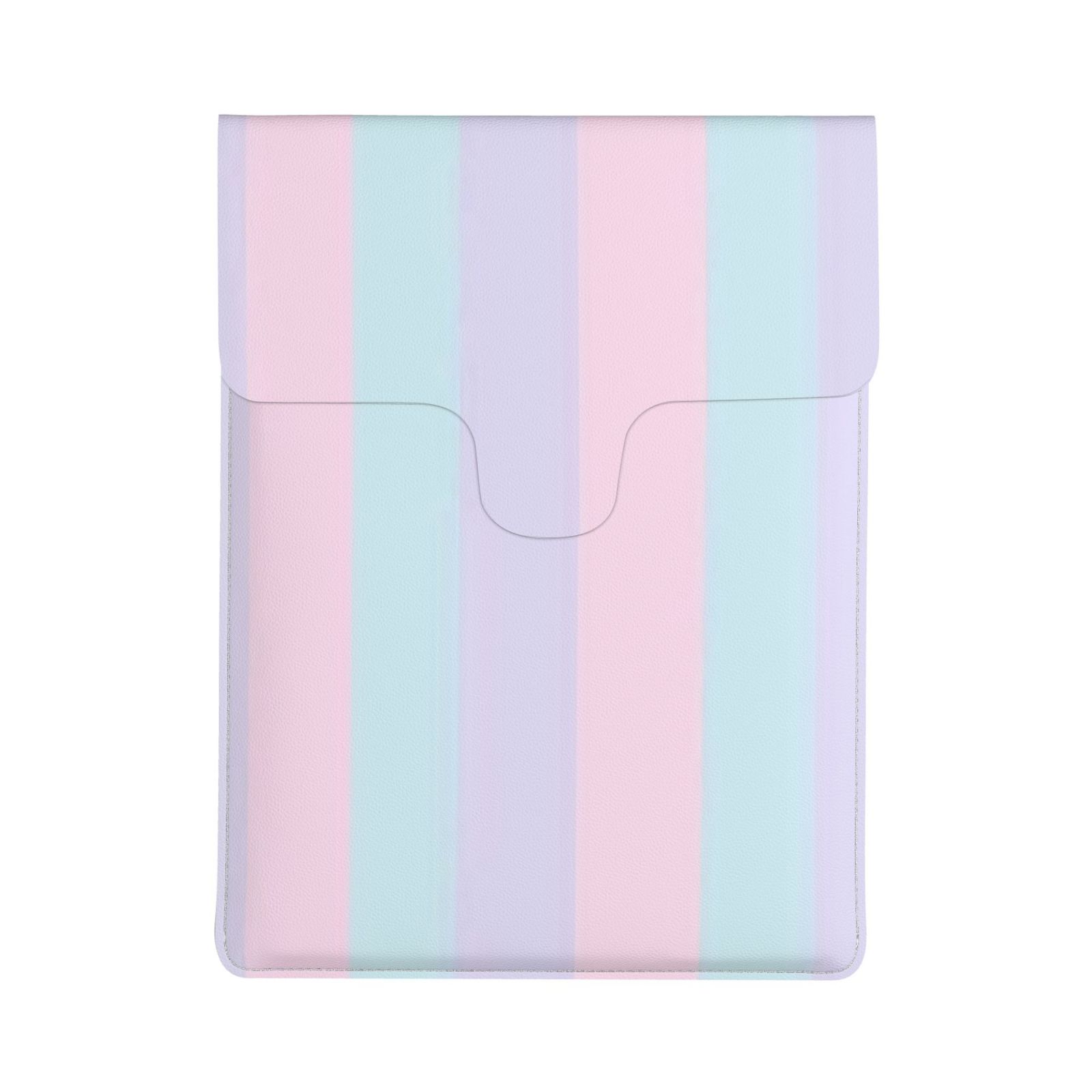 Striped Leather Laptop Sleeve Computer Case Notebook Cover -13-Inch ...