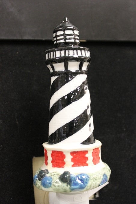 Striped Lighthouse Night Light - Walmart.com