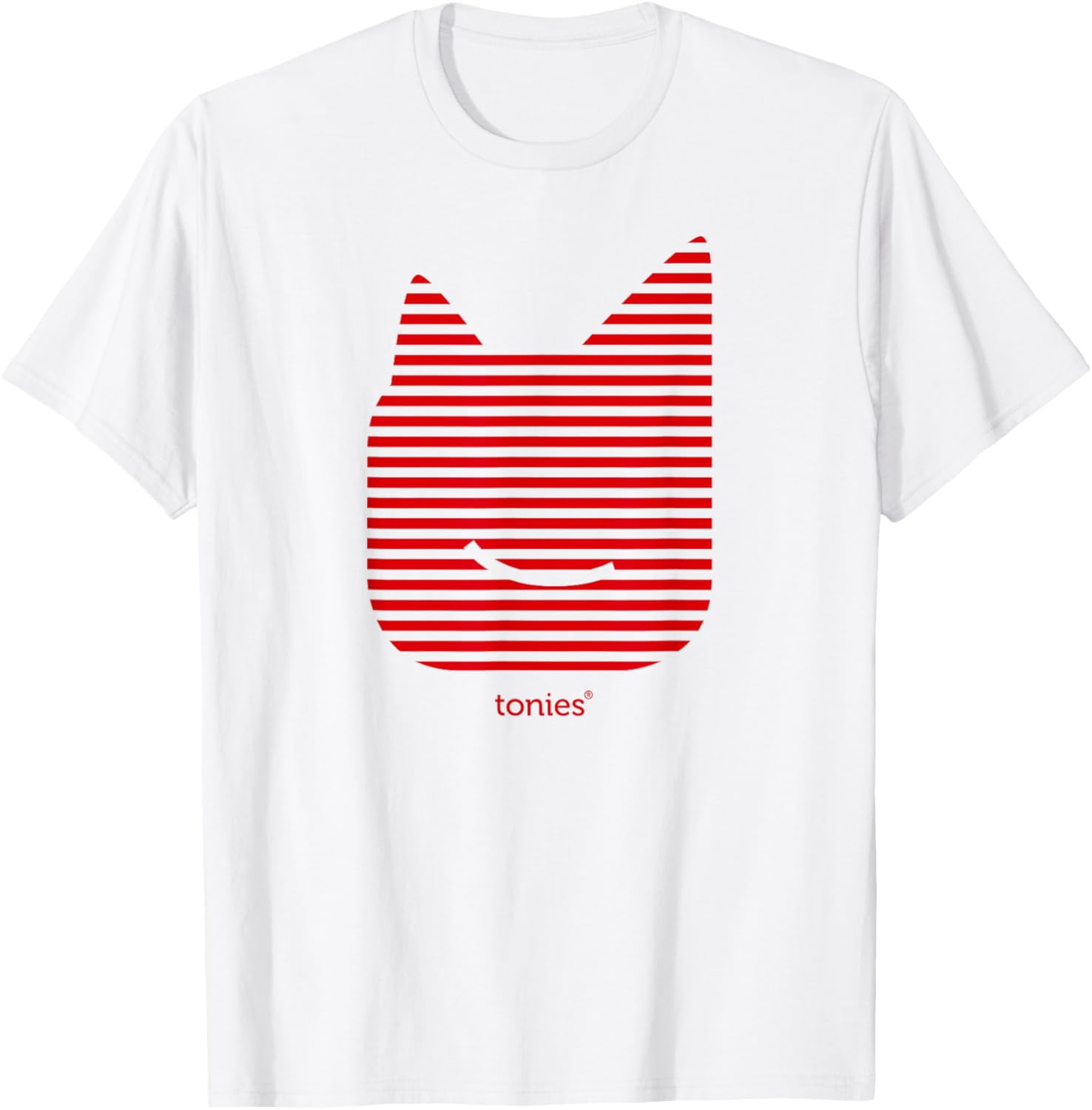 Striped Logo Pattern T-Shirt - Walmart.com