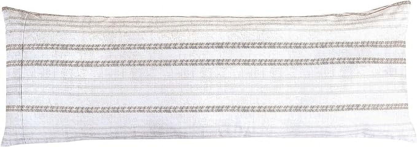 Striped Pint Pillowcase - 1500 Series Hotel Quality Microfiber, Soft ...