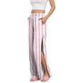 Striped Post-Surgery Recovery Pants for Women, Side Open Adaptive ...