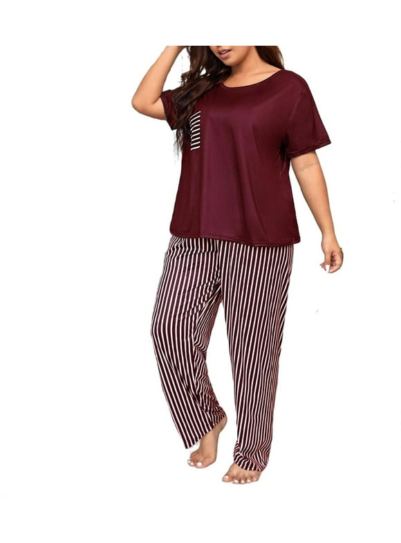 Red White Striped Pajamas