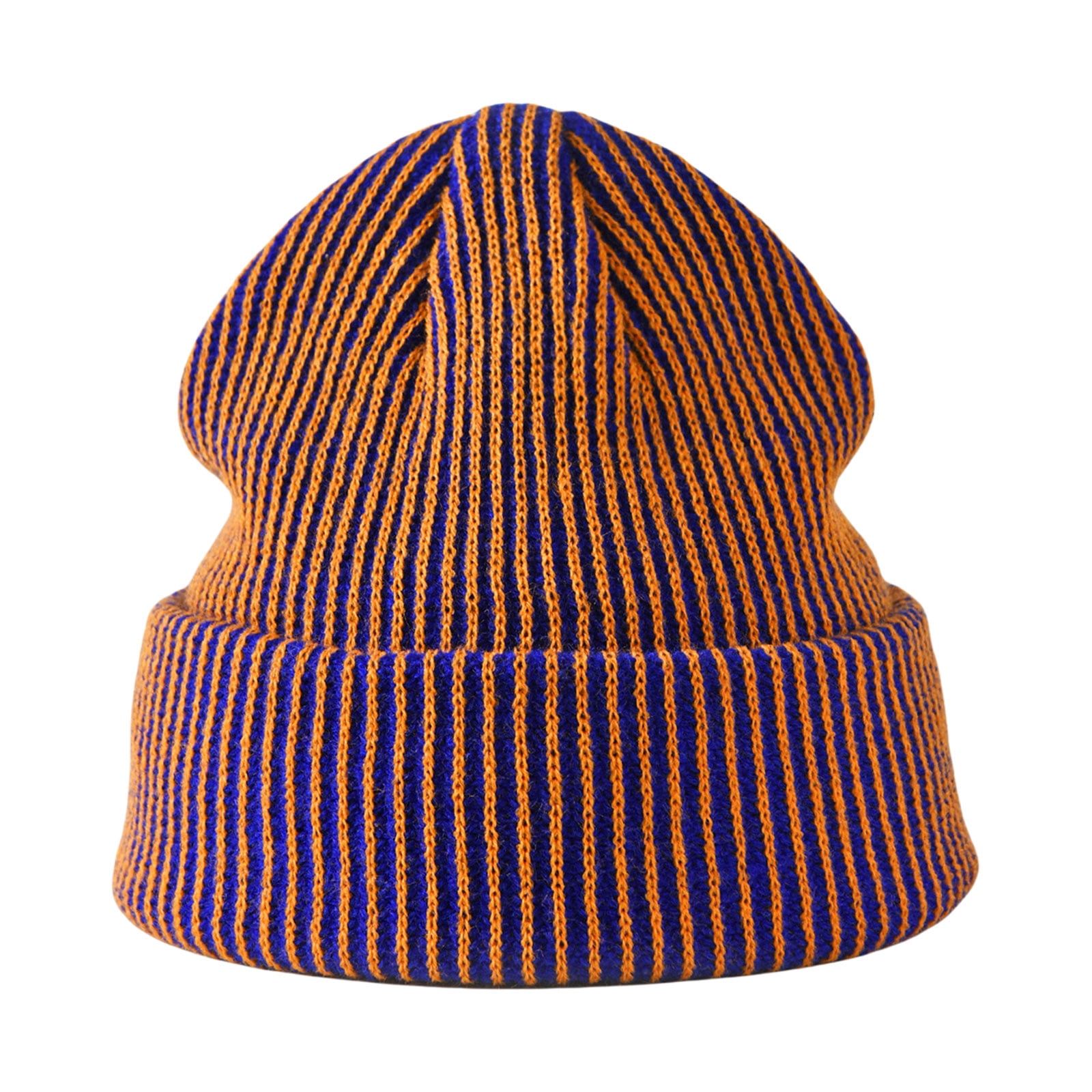 Striped Skull Hat for Women Girl Popular Crochet Brimless Hat Fashion ...