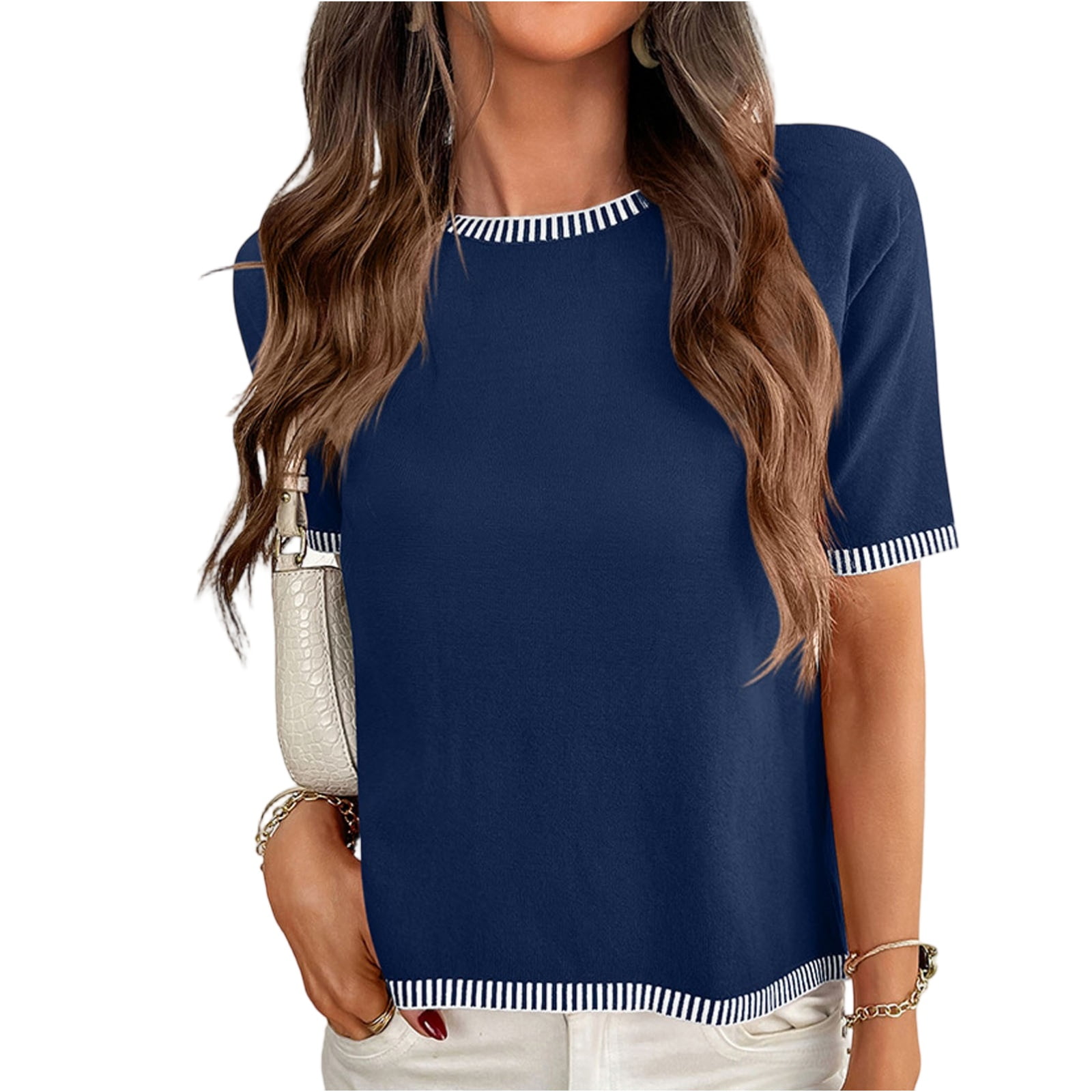 Striped Tops That Look Like Linen But Wash Easy, Spring Shirts For ...