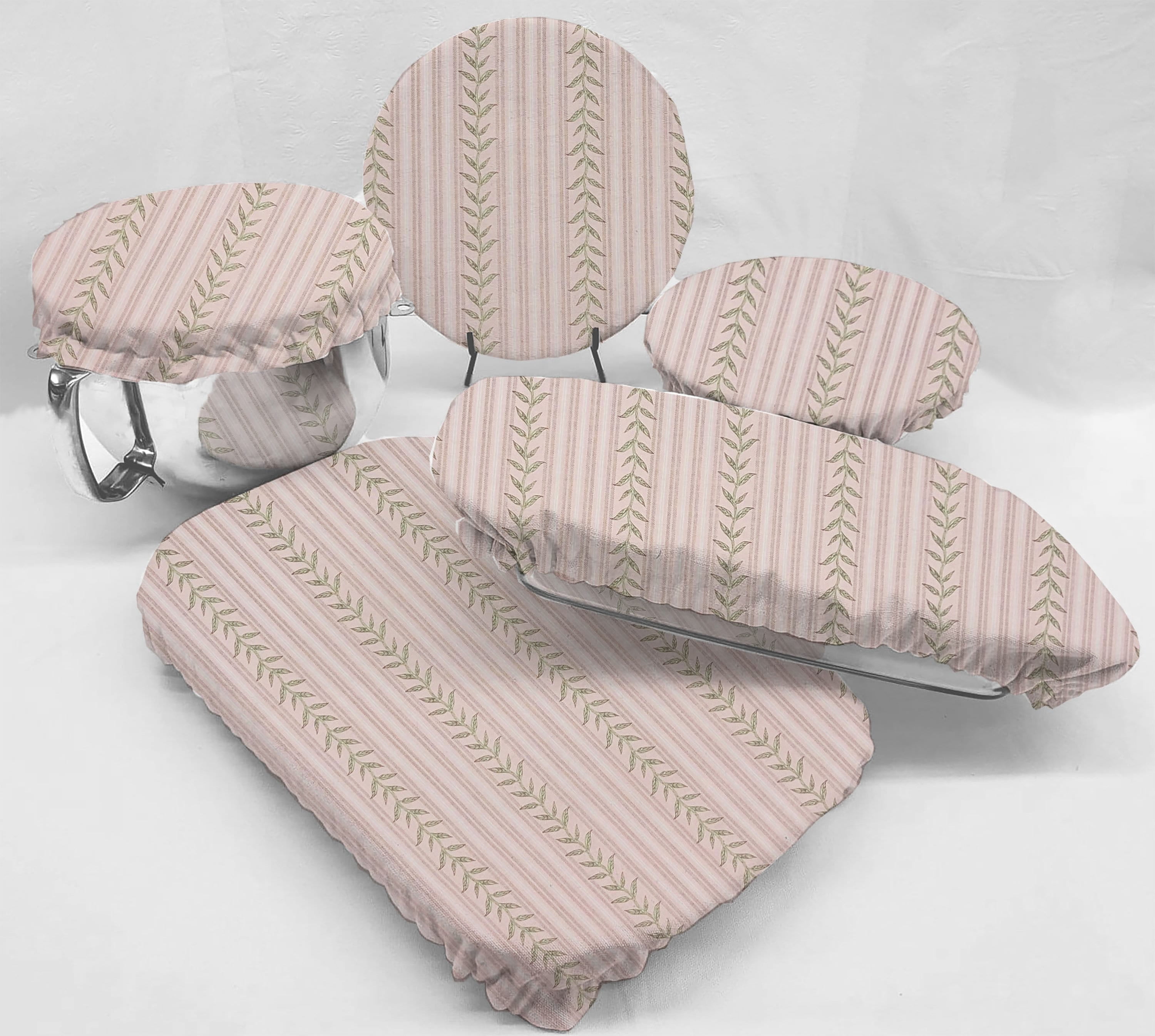 Striped Vines Reusable Fabric Bowl and Casserole Pan Covers by Penny's ...