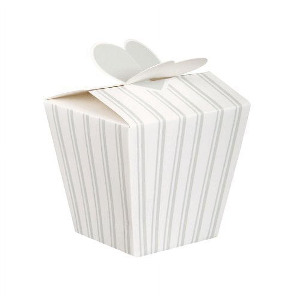 Striped Wedding Favor Boxes, 4-Count - Walmart.com