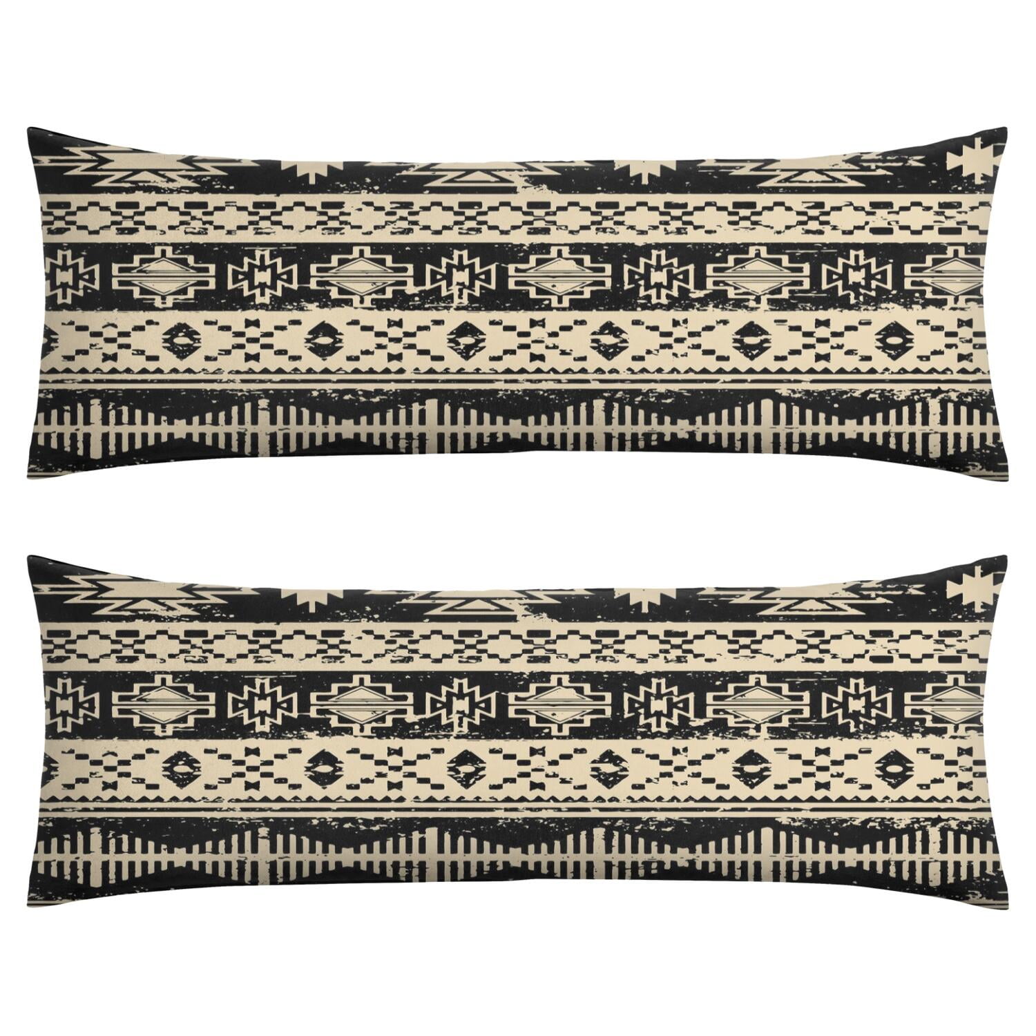 Stripes Aesthetic Body Pillow Cover 20x54 - Symmetrical Long Pillow ...
