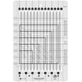 Creative Grids Mini Quilt Ruler, Stripology Squared, Triangle Shape Cut ...
