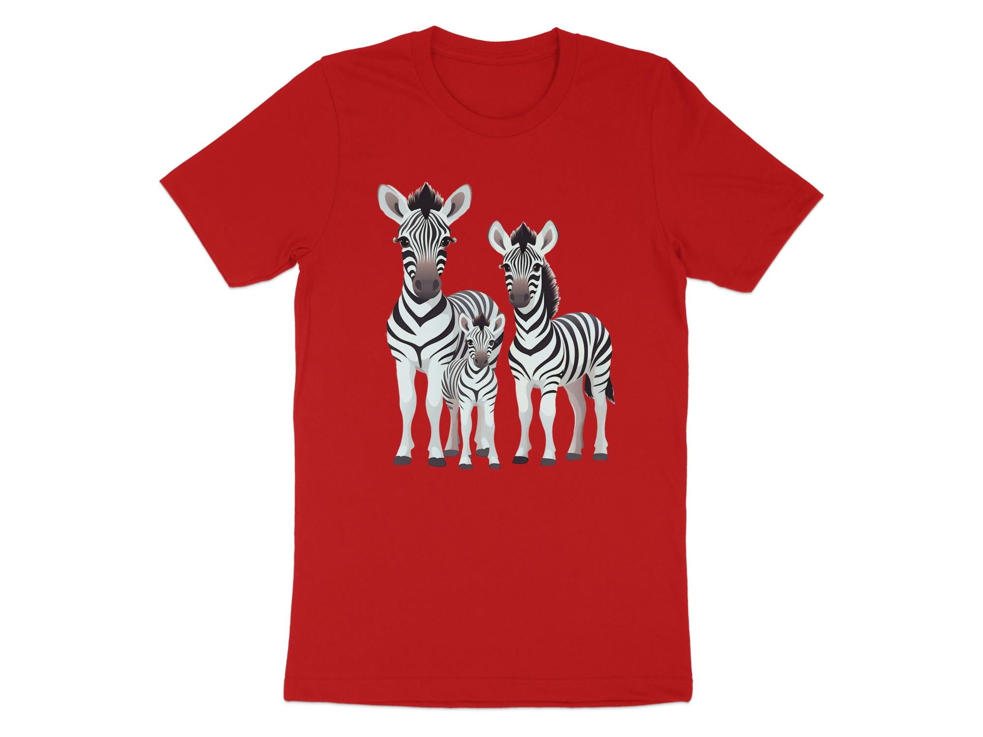 Stripped Pattern Zebra Horse Animal Print Gift Adult Women T-Shirt Cool ...