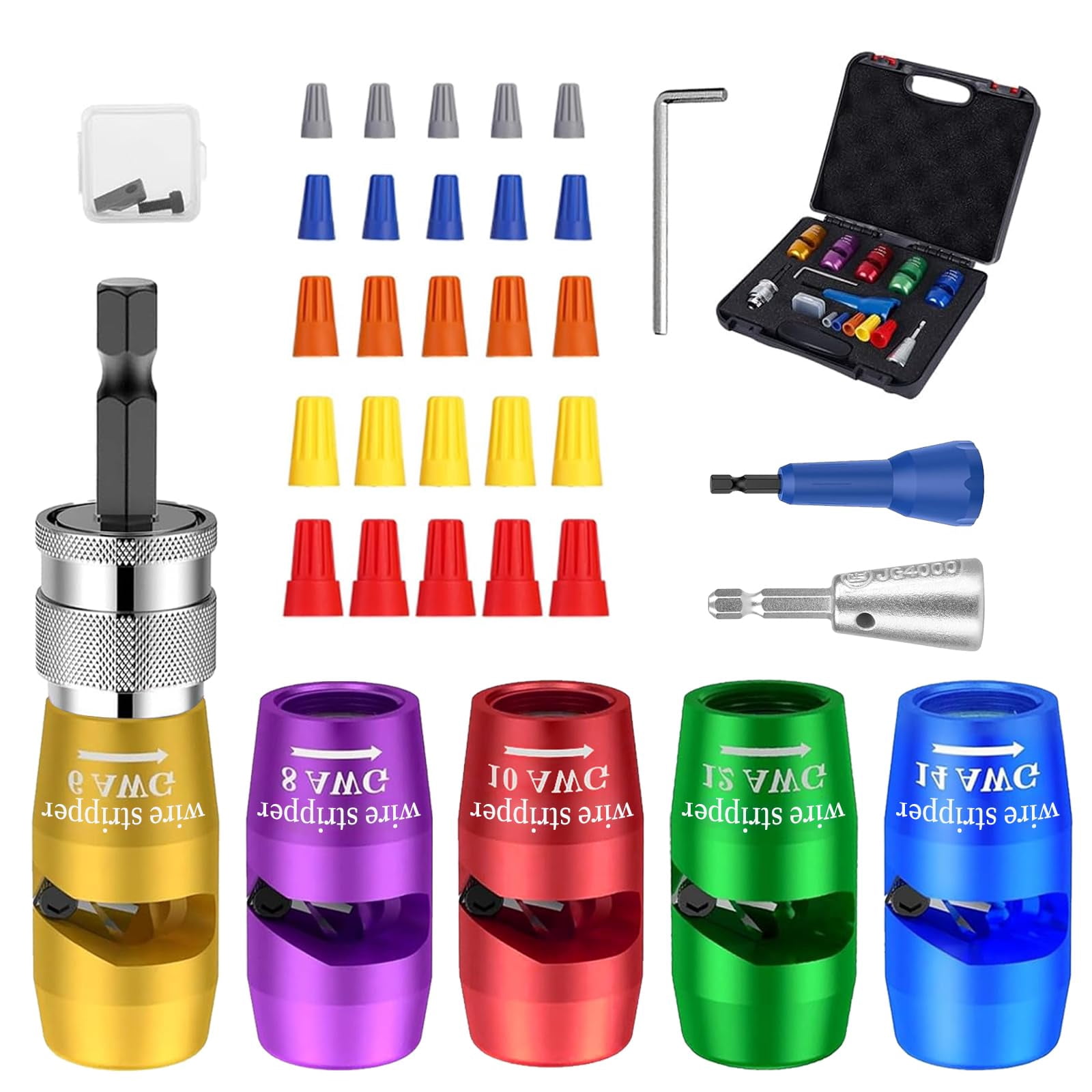 Stripper for Drill, 2025 Upgraded Electric Drill Stripper Cutter Tool ...