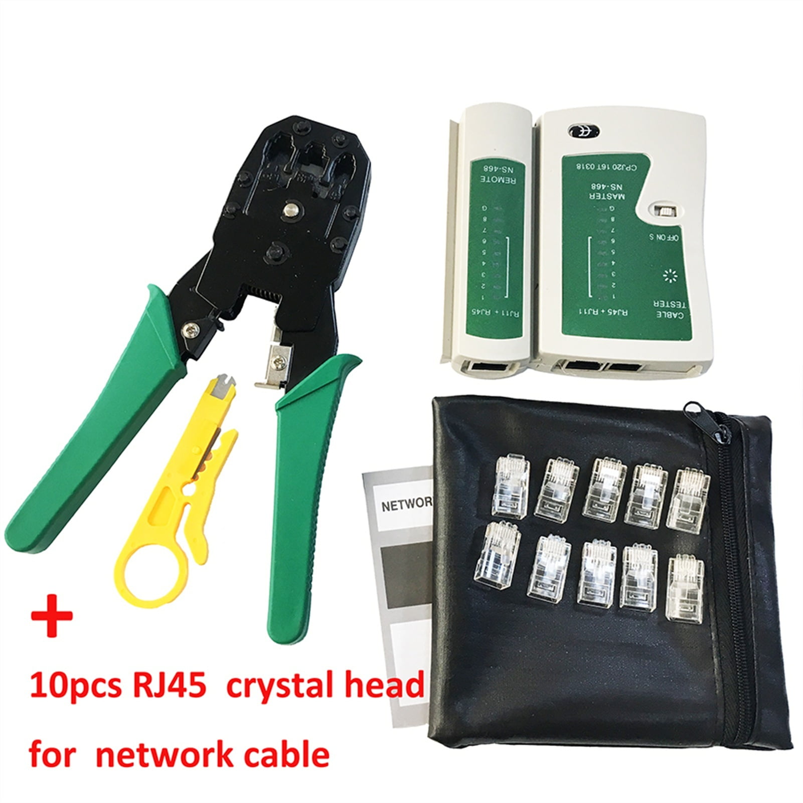 Stripping Crimping Pliers Network Cable Clamp Pliers +Professional ...