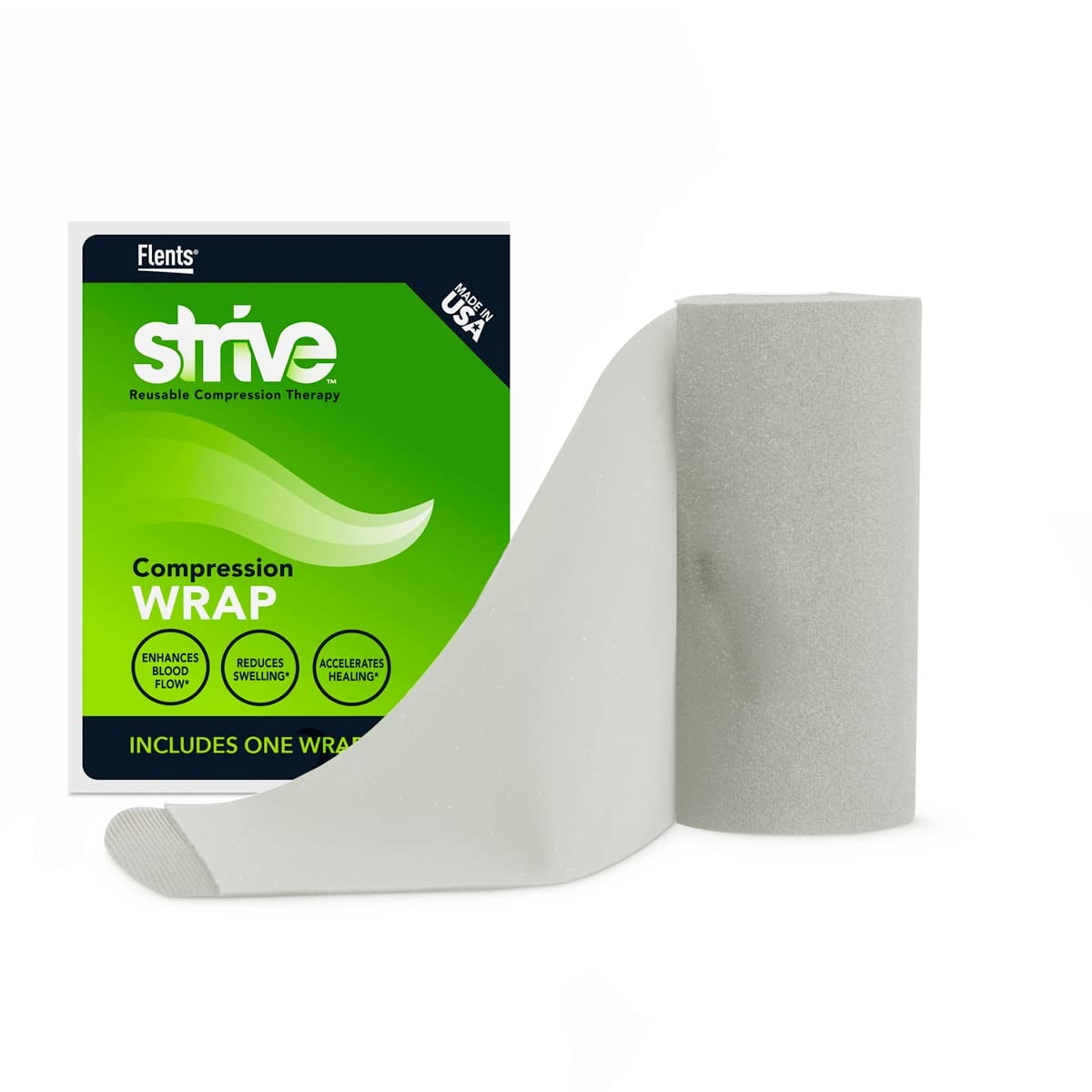 Strive Compression Therapy Wrap to Enhance Blood Flow, Taupe, 4x60 - Walmart.com