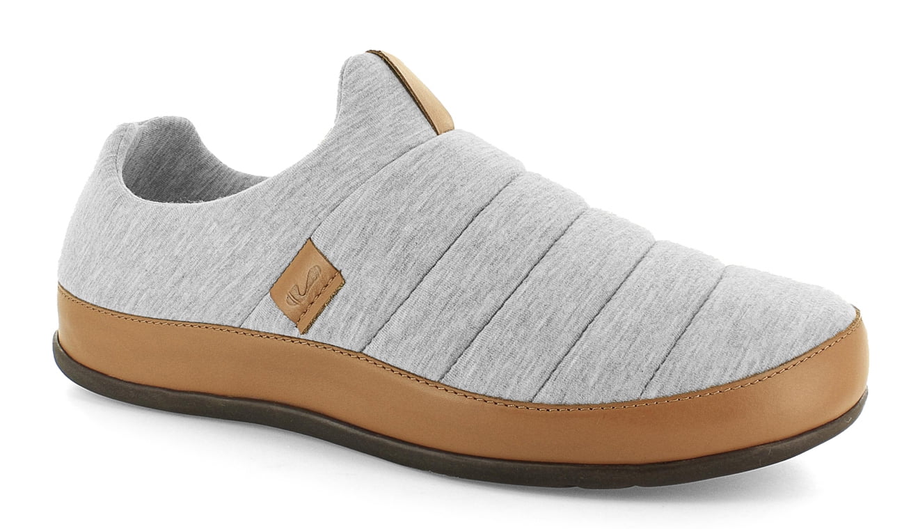 Strive Men's Basel Memory Foam Orthotic Slipper (Grey, 12) - Walmart.com