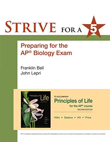 Pre-Owned Strive for a 5: Preparing for the AP Biology Exami (Paperback ...