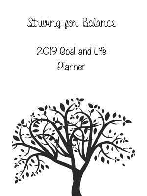 Striving for Balance Goals and Life Planner - Walmart.com