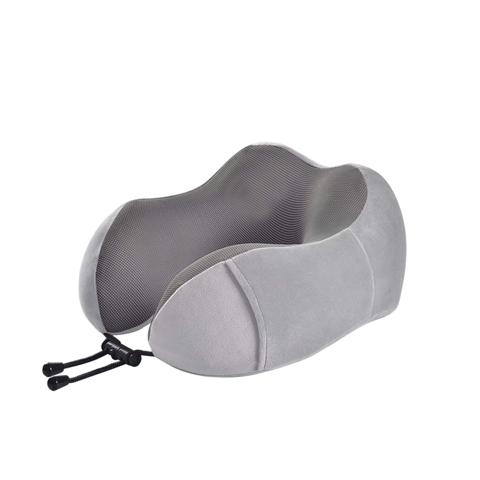 Strlinen Travel Neck Pillow, 100% Memory Foam, Ergonomic Head and Neck ...