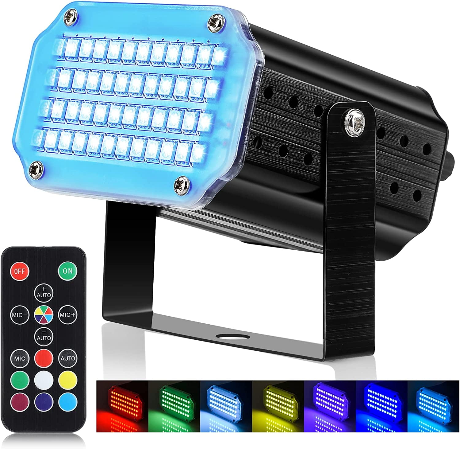 Strobe Disco Light,Mini LED Strobe Light,Sound Activated and Flash ...