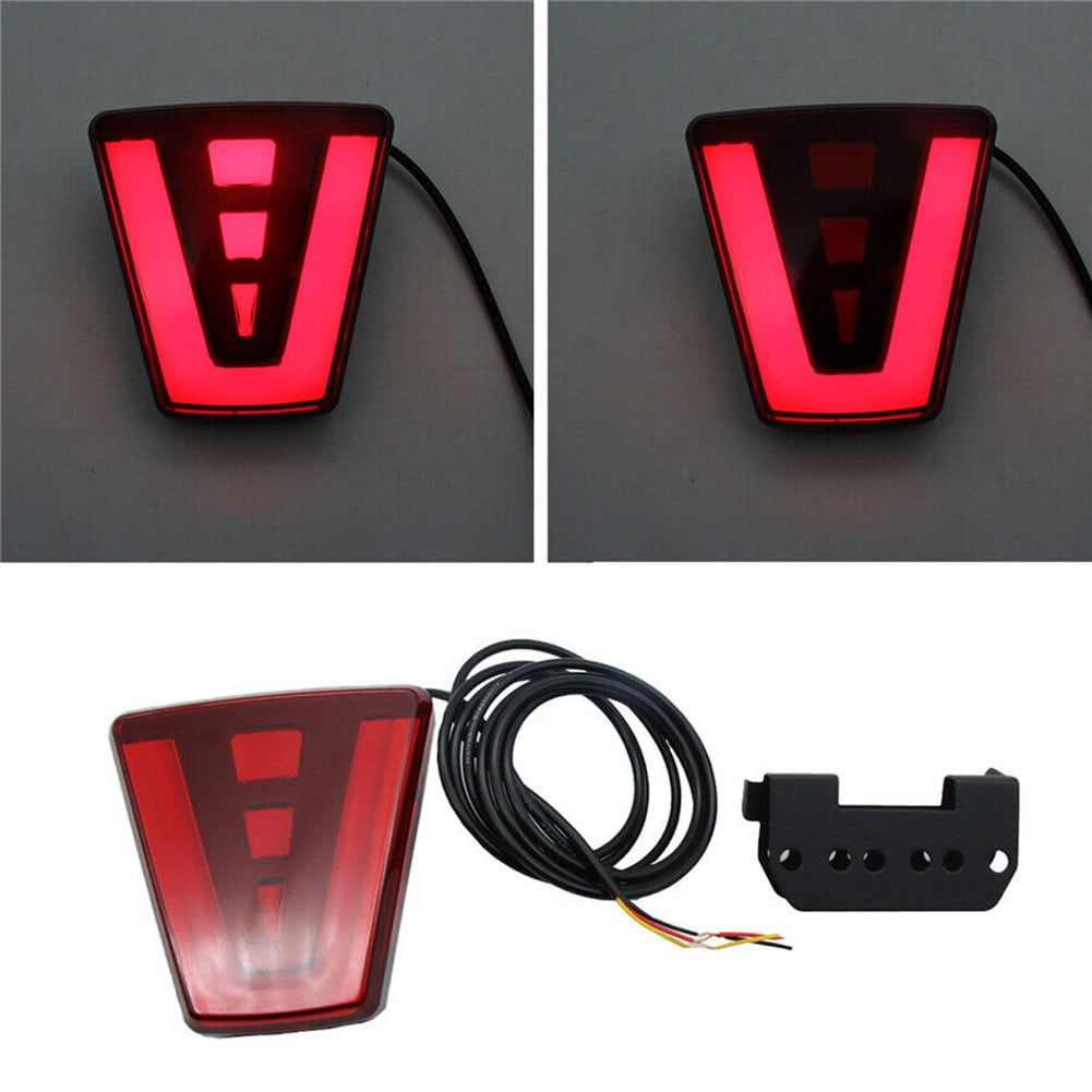 Strobe Flashing LED Tail Brake Stop Light Fog Lamp For F1 Style Car Rear Bumper - Walmart.com
