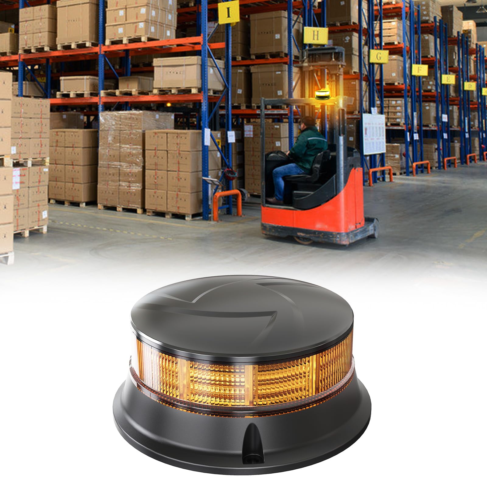 Strobe Light for Trucks Flashing Light 4 Inch Emergency Light for ...