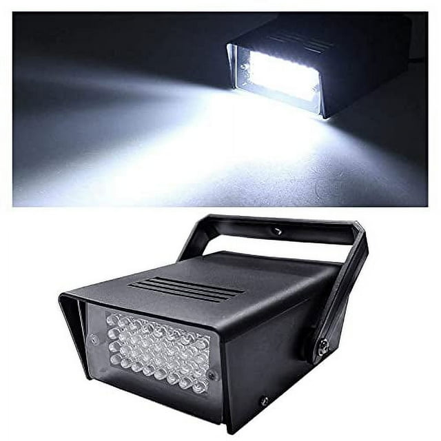 Strobe Lights, 32 Led Stage Strobe Light, White Super Bright Speed ...