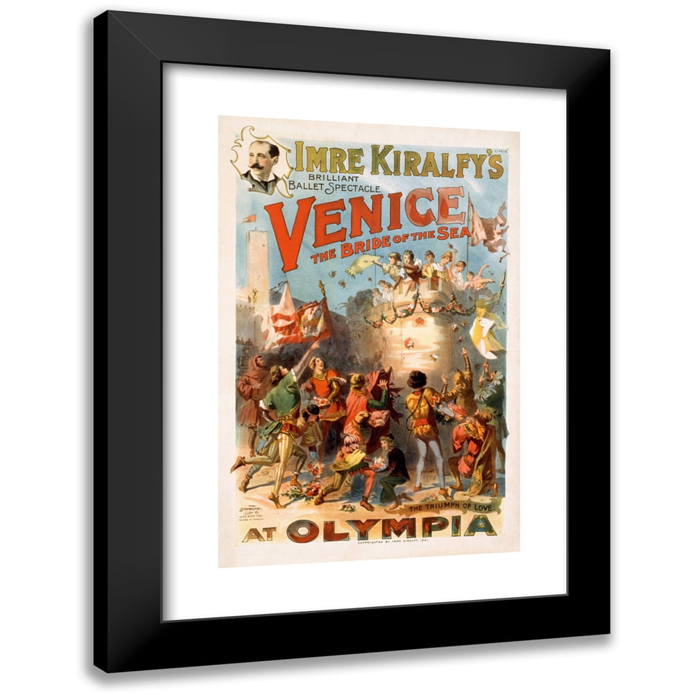 Strobridge and Co. Lith. 11x14 Black Modern Framed Museum Art Print ...