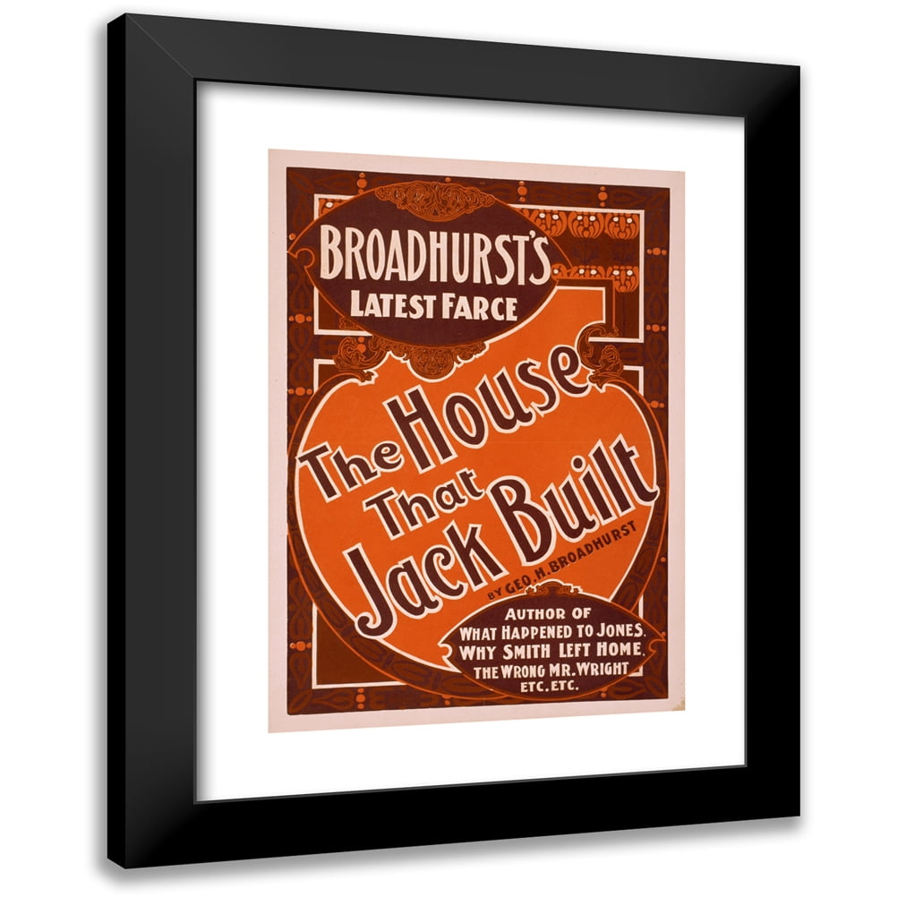Strobridge and Co 14x18 Black Modern Framed Museum Art Print Titled ...