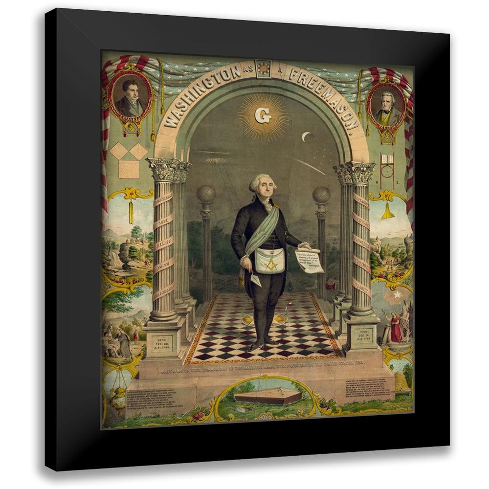 Strobridge and Gerlach 15x18 Black Modern Framed Museum Art Print ...