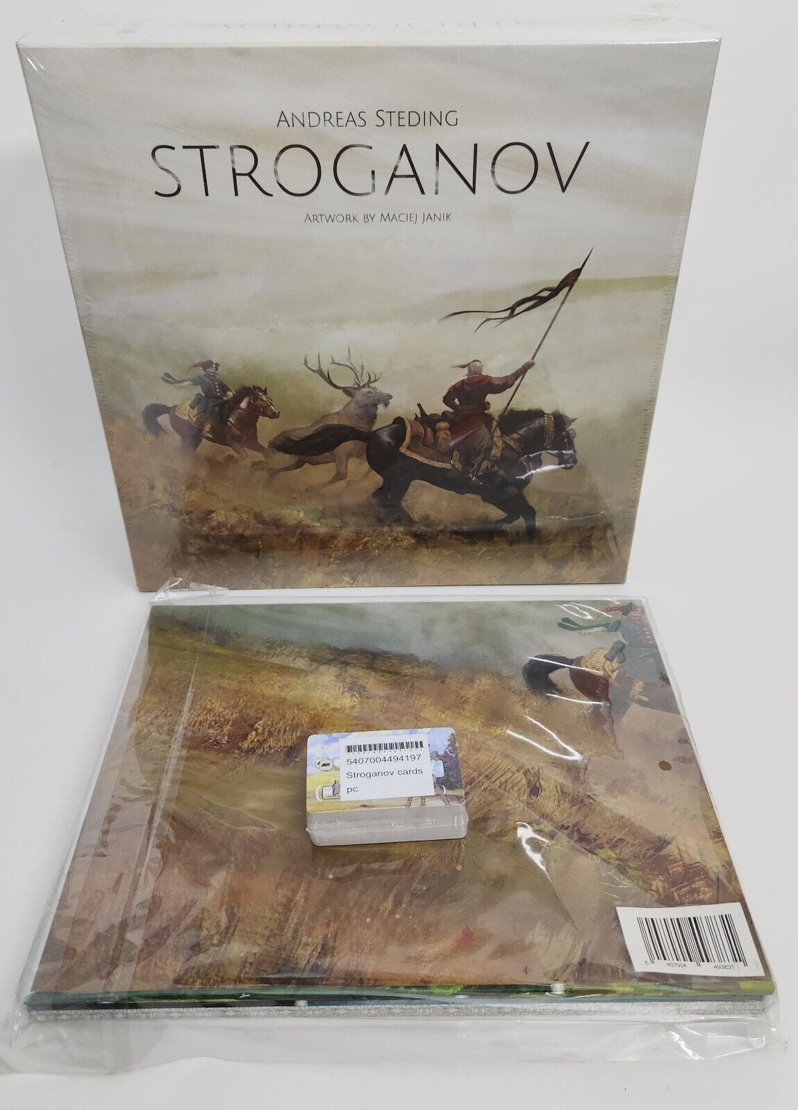Stroganov Board Game Deluxe Kickstarter Ed. w/upgraded board & cards ...