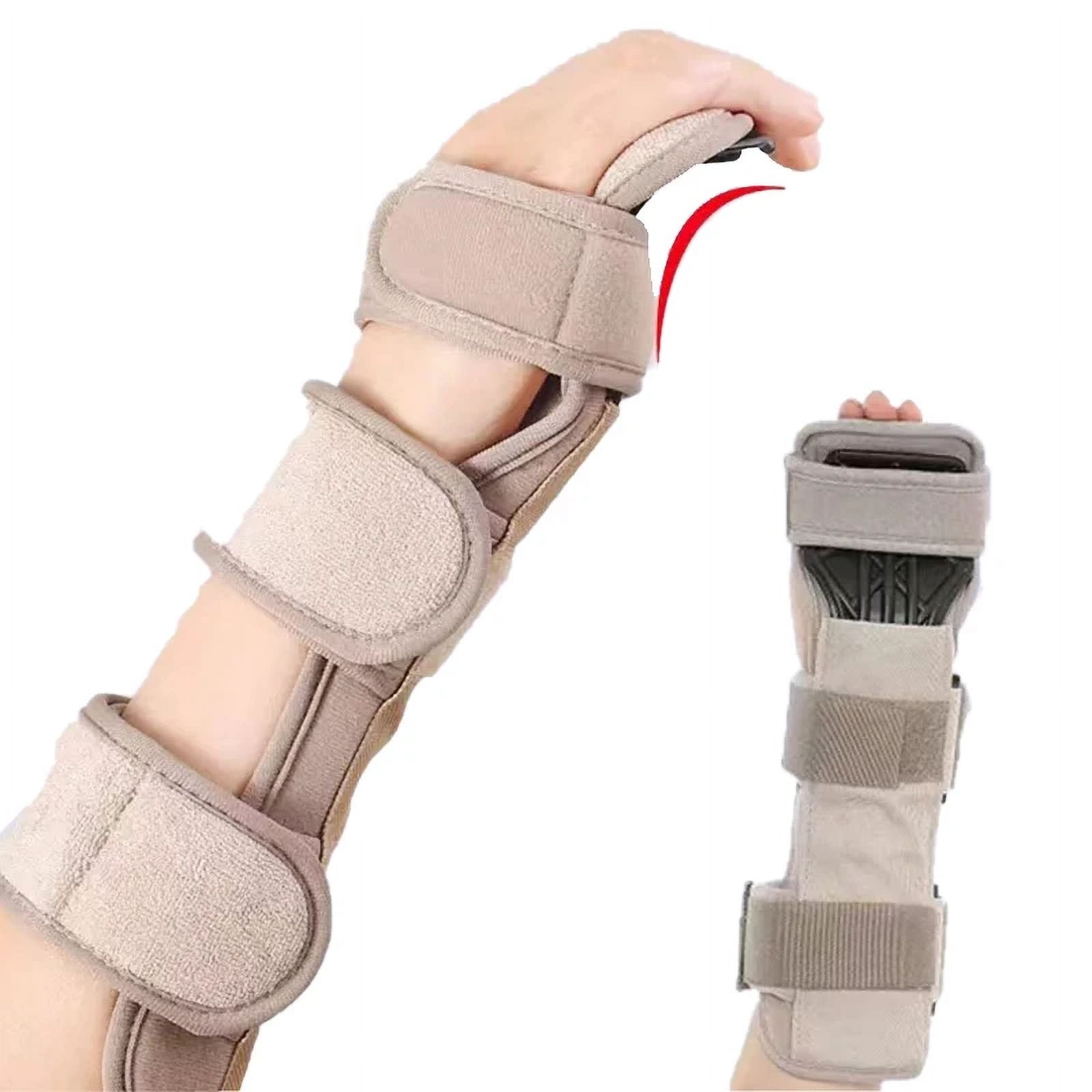 Stroke Hand Brace Support Adjustable Finger Night Hand Splint Support ...