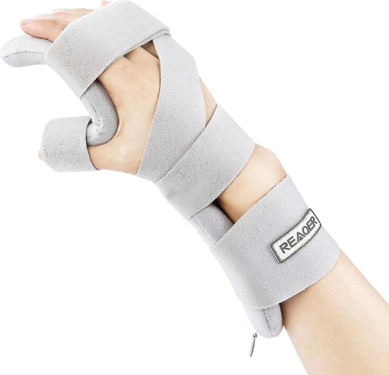 Stroke Hand Splint Soft Function Resting Wrist Orthosis Night Hand ...