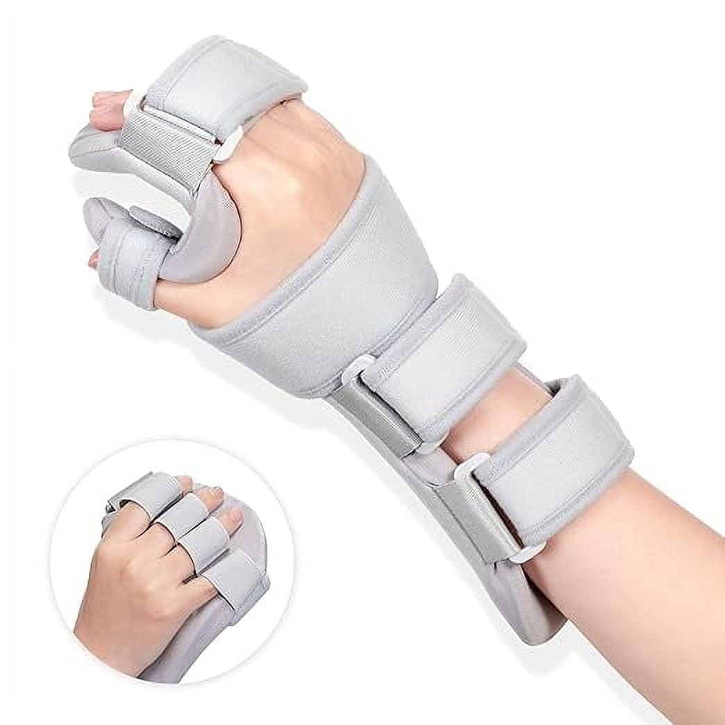 Rest position with right hand splint - Night Immobilizer Wrist Finger ...