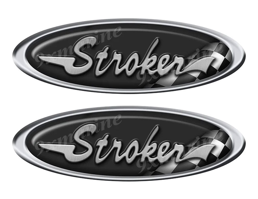 Stroker Boat Classic Racing 10" long Stickers - Walmart.com