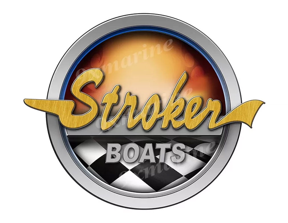 Stroker Boat Racing Round Sticker - Name Plate - Walmart.com