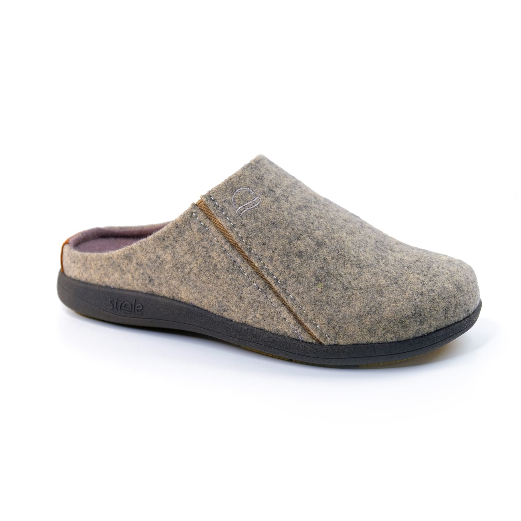 Strole Lodge Men's Supportive Clog Wool Slipper with Arch Support ...